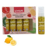 China Fruit Flavor Water Based Edible Sex Lubricant 100ml Long Lasting Moisturizing Hydrating Gel for sale