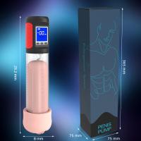 China Electric Automatic Penile Trainer Negative Pressure Booster Stretch Sensitive Training Cup 5 Modes for sale