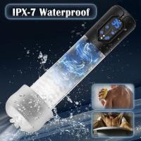 China Waterproof Penile Vacuum Pump Enlargement Enhancer Massager Ring for Men 2 in 1 for sale