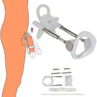 China Penile Extender Enlargement System with Adjustable Tension 5 Rods Male Straightening Device for sale