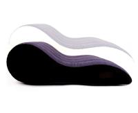 China Inflatable Sex Wedge Pillow PVC Flocking Love Position Cushion Aid Furniture Recliner Couple Game Toys for sale