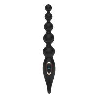 China Silicone Anal Plug Vibrator with 7 Frequency Vibration 210mm Length for Couple G Spot Stimulation for sale