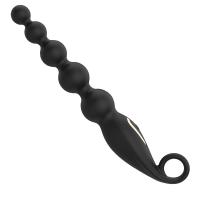 China Silicone Anal Plug Vibrator with 7 Frequency Vibration 210mm Length for Couple G Spot Stimulation for sale
