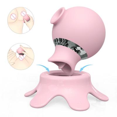 China Clit Sucking Licking Vibrator for Women G-spot Nipple Stimulator 7 Modes Silicone for sale
