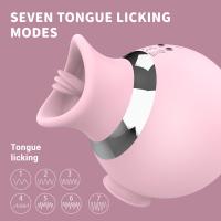 China Clit Sucking Licking Vibrator for Women G-spot Nipple Stimulator 7 Modes Silicone for sale
