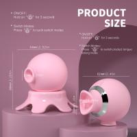 China Silicone Clit Sucking Licking Vibrator 7 Modes Nipple Stimulator for Women Adult Masturbator for sale