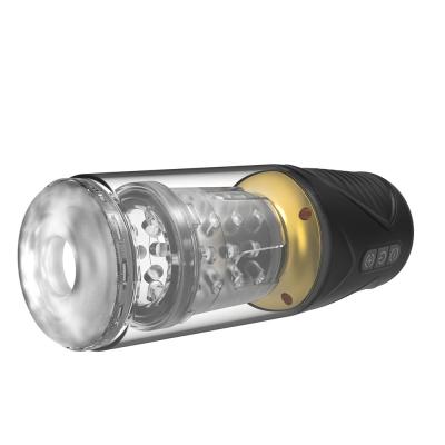 China OEM Electric Automatic Thrusting Rotating Male Masturbator with 14 Modes USB Charge for sale