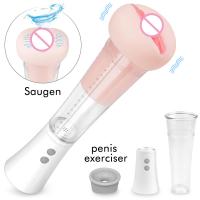 China Medical Silicone Soft Masturbation Cup for Men Waterproof Realistic Touch for sale