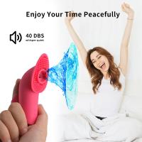 China Mini Silicone Finger Vibrator with Tongue Licking Clitoral Stimulator for Women for sale