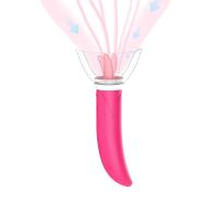 China Realistic Clitoris Stimulation Tongue Licking Vibrator 10 Speeds USB Rechargeable Silicone Adult Toy for sale