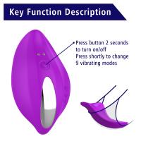 China Wearable Clitoral Vibrator Egg 2 in 1 APP Long Distance Remote Control 12 Vibration Modes Silicone for sale
