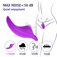 China Wearable Clitoral Vibrator Egg 2 in 1 APP Long Distance Remote Control 12 Vibration Modes Silicone for sale