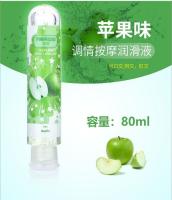 China 80ml Fruit Flavored Water Based Gel Lubricant Edible Personal Lube for Couples Private Label OEM for sale