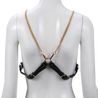 China Black PU Leather Bondage Kit Set for Women with 5 Piece BDSM Gear for sale
