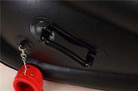 China Inflatable Love Game Chair for Couples with 4 Handcuffs Red Foldable Outdoor Sex Furniture for sale