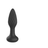 China Silicone Anal Vibrator Butt Plug Prostate Massager 10 Frequency Adult Sex Toy 15.1cm for sale