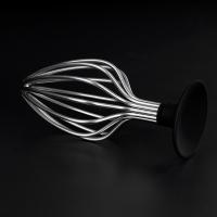 China Stainless Steel Anal Plug Hollowed Out Sex Toy for Men Women 187g 153g Waterproof for sale