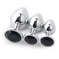 China Customizable Silicone Anal Plug BDSM Sex Toy 5 Colors SM Game Play for sale
