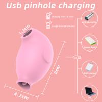 China Vibrating Nipple Stimulation Breast Sucking Machine Medical Silicone 8 Speed Modes for sale