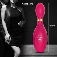 China Silicone Clitoral Sucking Vibrator with 10 Vibration and 10 Licking Modes for sale