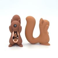China Custom Silicone Squirrel Vibrator 5 Speed Absorption 10 Vibration Modes Rechargeable 500mAh for sale