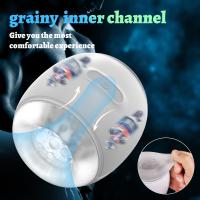 China Automatic Male Masturbator with 9 Vibration Modes IPX7 Splash Proof Silicone Egg for sale