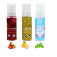 China Water Based Personal Lubricant Gel 100ml Edible Anal Vaginal Lube OEM ODM for sale