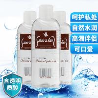China Water Based Unscented Natural Personal Lubricant Gel 200ml CE Certified for sale