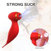 China 10 Frequency Vibration Bird Clitoral Sucking Vibrator Women Clitoris Sucker G Spot Adult Toy Medical Silicone for sale