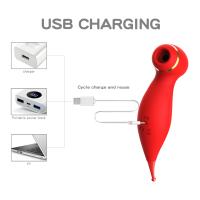 China 10 Frequency Vibration Bird Clitoral Sucking Vibrator Women Clitoris Sucker G Spot Adult Toy Medical Silicone for sale