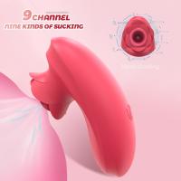 China Torbers 10 Speed Rose Silicone Sucking Vibrator for Women Clitoral Stimulation IPX7 Waterproof for sale