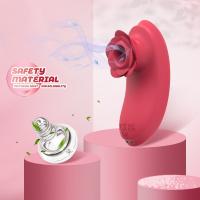 China Torbers 10 Speed Rose Silicone Sucking Vibrator for Women Clitoral Stimulation IPX7 Waterproof for sale