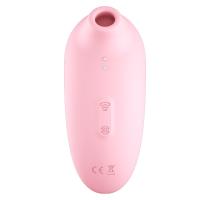 China Rechargeable Silicone Clitoral Vibrator with 10 Frequency Modes 120g for sale