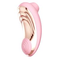 China Rechargeable Silicone Clitoral Vibrator with 10 Frequency Modes 120g for sale