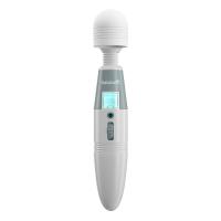 China Angel AV Stick LCD Female Masturbator G-Spot Stimulator 8 Vibrating Modes USB Magnetic Charging Silicone for sale