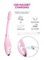 China Torbers Silicone Wand Massager 12 Vibration Modes USB Rechargeable G Spot Stimulator for Women for sale