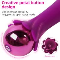 China Torbers Silicone Clitoris Vibrator 12 Speeds USB Rechargeable IPX7 Waterproof Personal Massager for sale