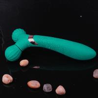 China Fork Stick Massager 9 Speed Modes with Two Rollers Full Body Muscle Massage Medical Silicone IPX6 for sale