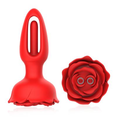 China Silicone Anal Plug Vibrator 10 Frequency Modes Waterproof Adult Sex Toy for Women 220g for sale