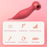 China 10 Frequency Vibration Bird Toys Clitoral Sucking Vibrator Women Clitoris Sucker G Spot for Adult Toys for sale