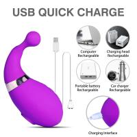 China Torbers Little Whale Vibrator for Women with Tongue Licking Suction Vibration 150mm IPX7 Waterproof for sale