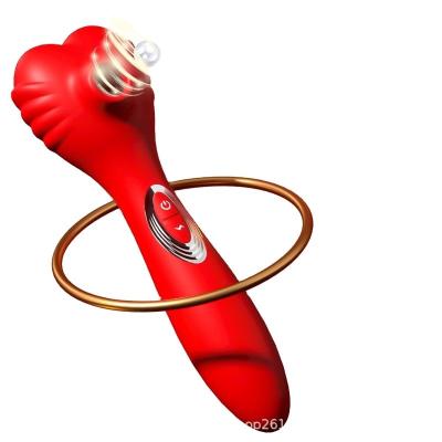 China Waterproof Clitoral Vibrator with Suction Food Grade Silicone 10 Speed Adult Toy for sale