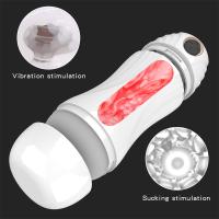 China Automatic Airplane Cup with 5-10 Frequency Vibration Intelligent Telescopic Adult Toy 215mm IPX7 for sale