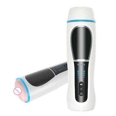 China Automatic Telescopic Sucking Vibration Male Masturbator Cup 7 Speed Adult Men Sex Toy for sale