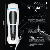China Automatic Telescopic Sucking Vibration Male Masturbator Cup 7 Speed Adult Men Sex Toy for sale