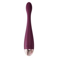 China Female G-Spot Vibrator Silicone Waterproof Heating 7 Patterns 196.5mm Adult Massager for sale