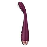 China Female G-Spot Vibrator Silicone Waterproof Heating 7 Patterns 196.5mm Adult Massager for sale