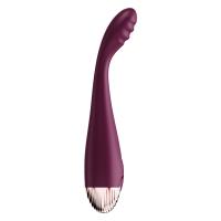 China Female G-Spot Vibrator Silicone Waterproof Heating 7 Patterns 196.5mm Adult Massager for sale
