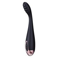 China Female G-Spot Vibrator Silicone Waterproof Heating 7 Patterns 196.5mm Adult Massager for sale