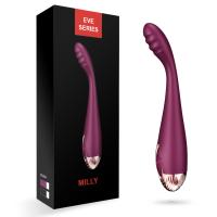 China Female G-Spot Vibrator Silicone Waterproof Heating 7 Patterns 196.5mm Adult Massager for sale